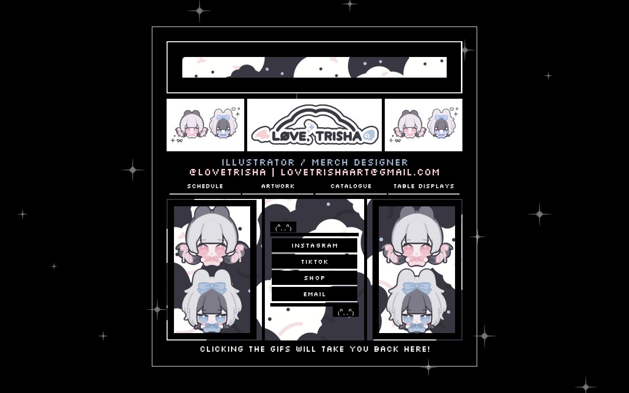 love, trisha ₍ᐢ. .ᐢ₎